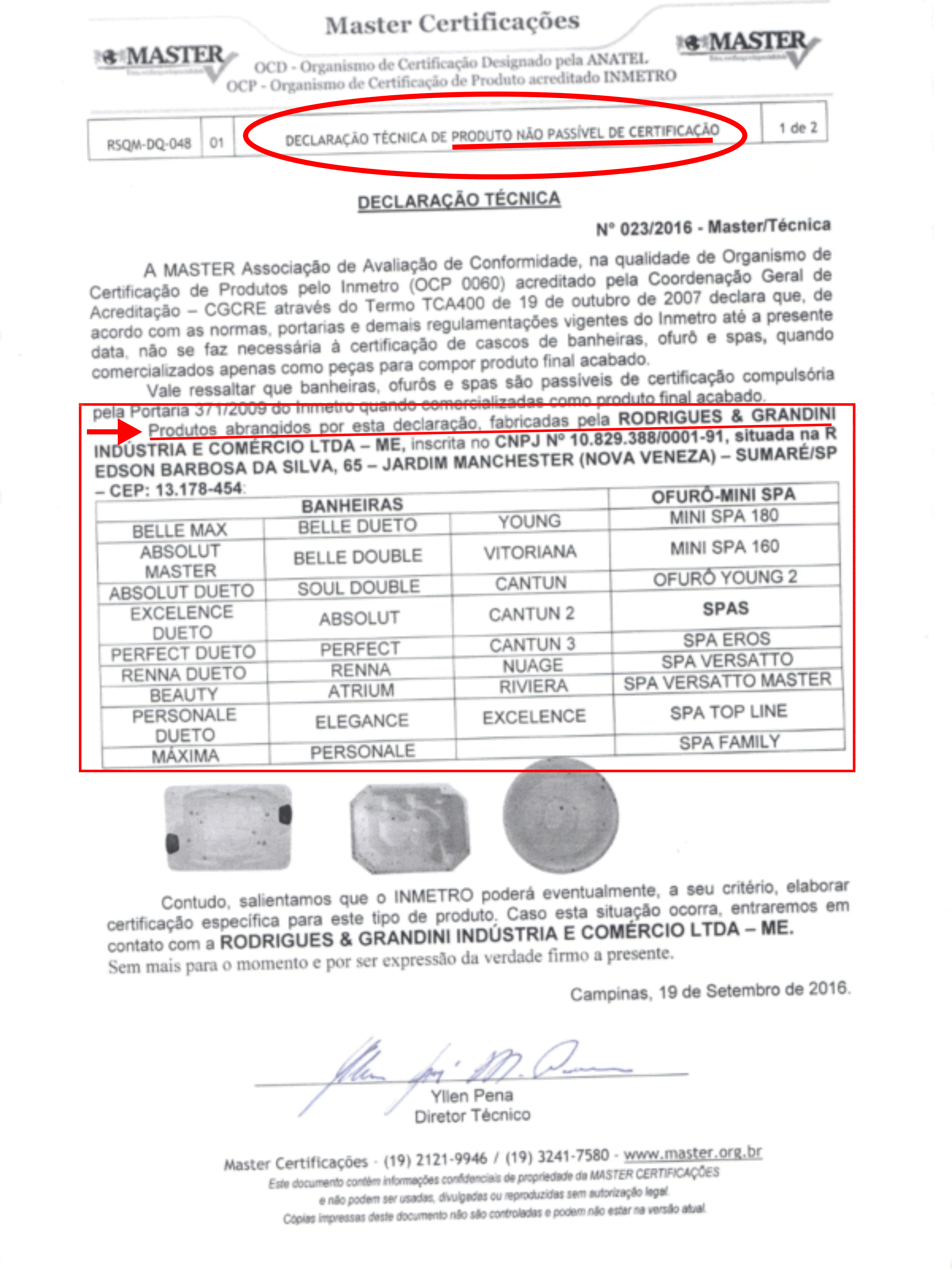 Grandini Banheiras | certificado-inmetro-4 - Grandini Banheiras